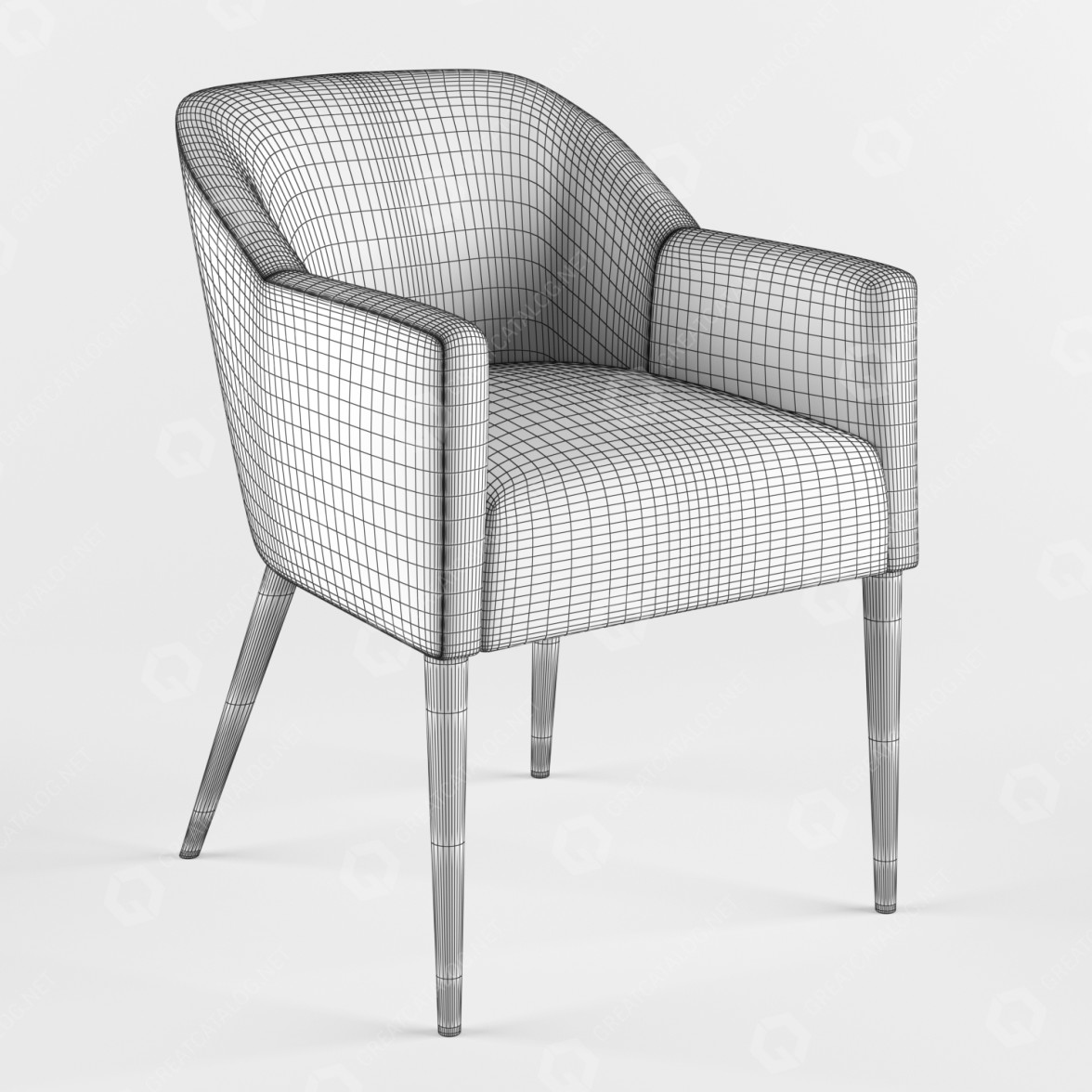 Armchair PH Collection Margot 3D model - GreatCatalog 3708
