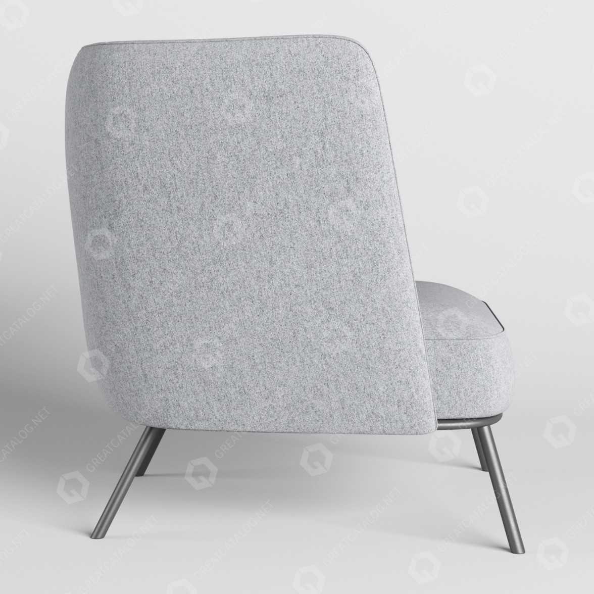 Armchair Offecct Shift High 3D model - GreatCatalog 3712