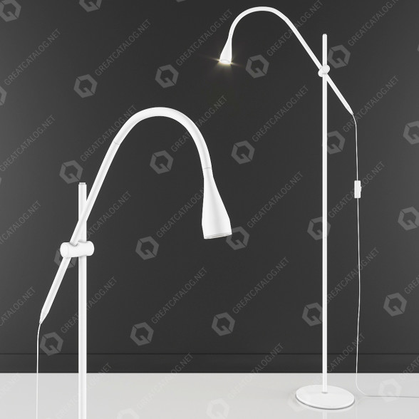 Floor Lamp IKEA Navlinge 3D model - GreatCatalog 3891