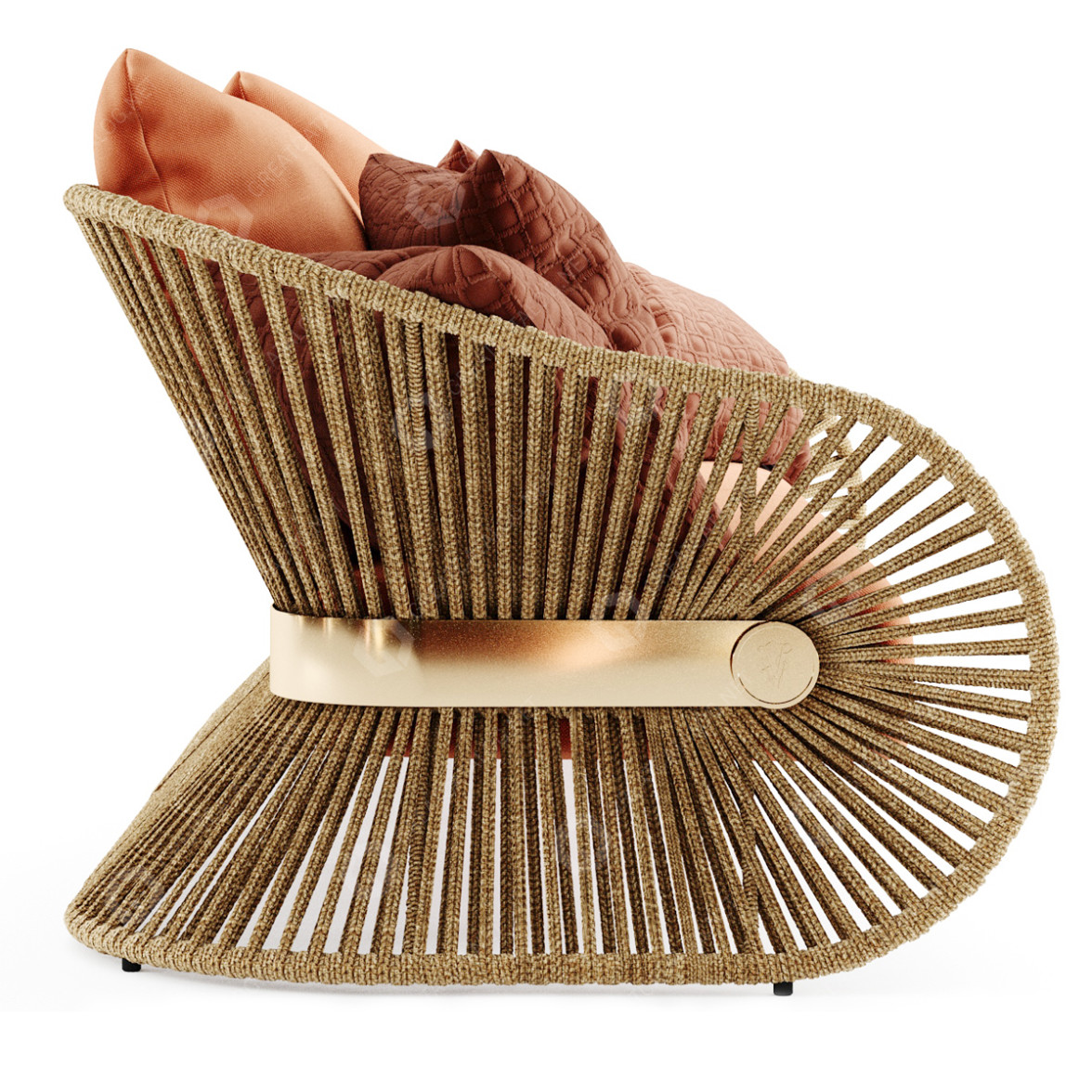 Sofa Visionnaire Stankar 3D model - GreatCatalog 3894