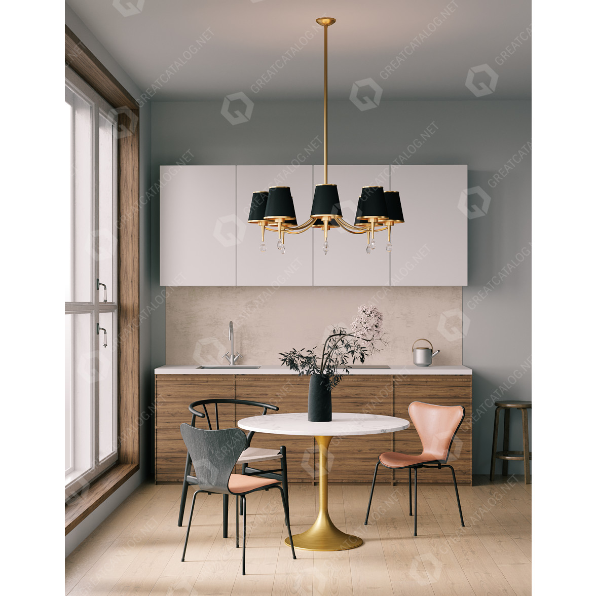 Chandelier Pikart Lights Lucienne 3D model - GreatCatalog 3979