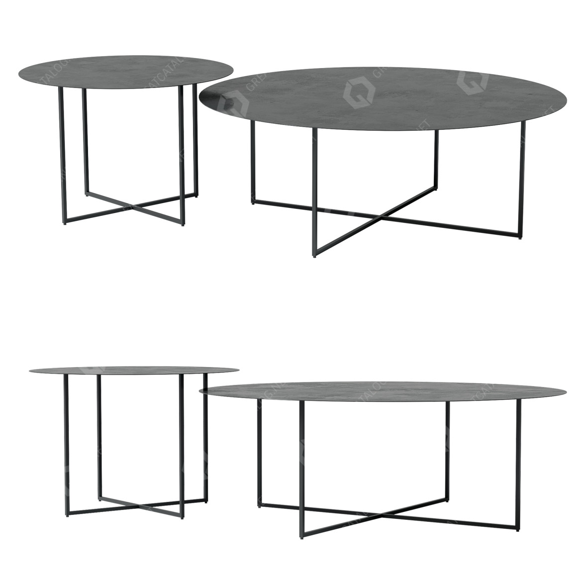 Tables Circle 3D model・Download 3D models・Great Catalog - GreatCatalog 3997