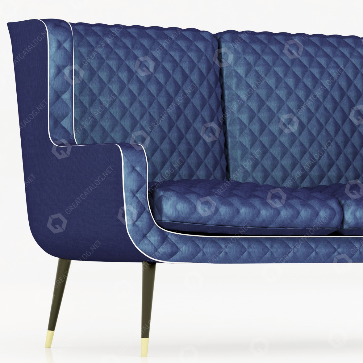 Sofa Baxter Dolly 3d model for download ⚡ free and paid version for | GreatCatalog