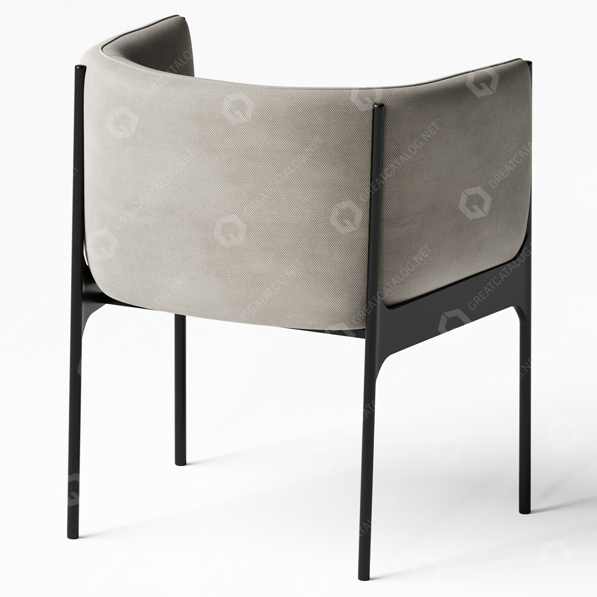 Chair Wendelbo Sepal 3D model - GreatCatalog 39859