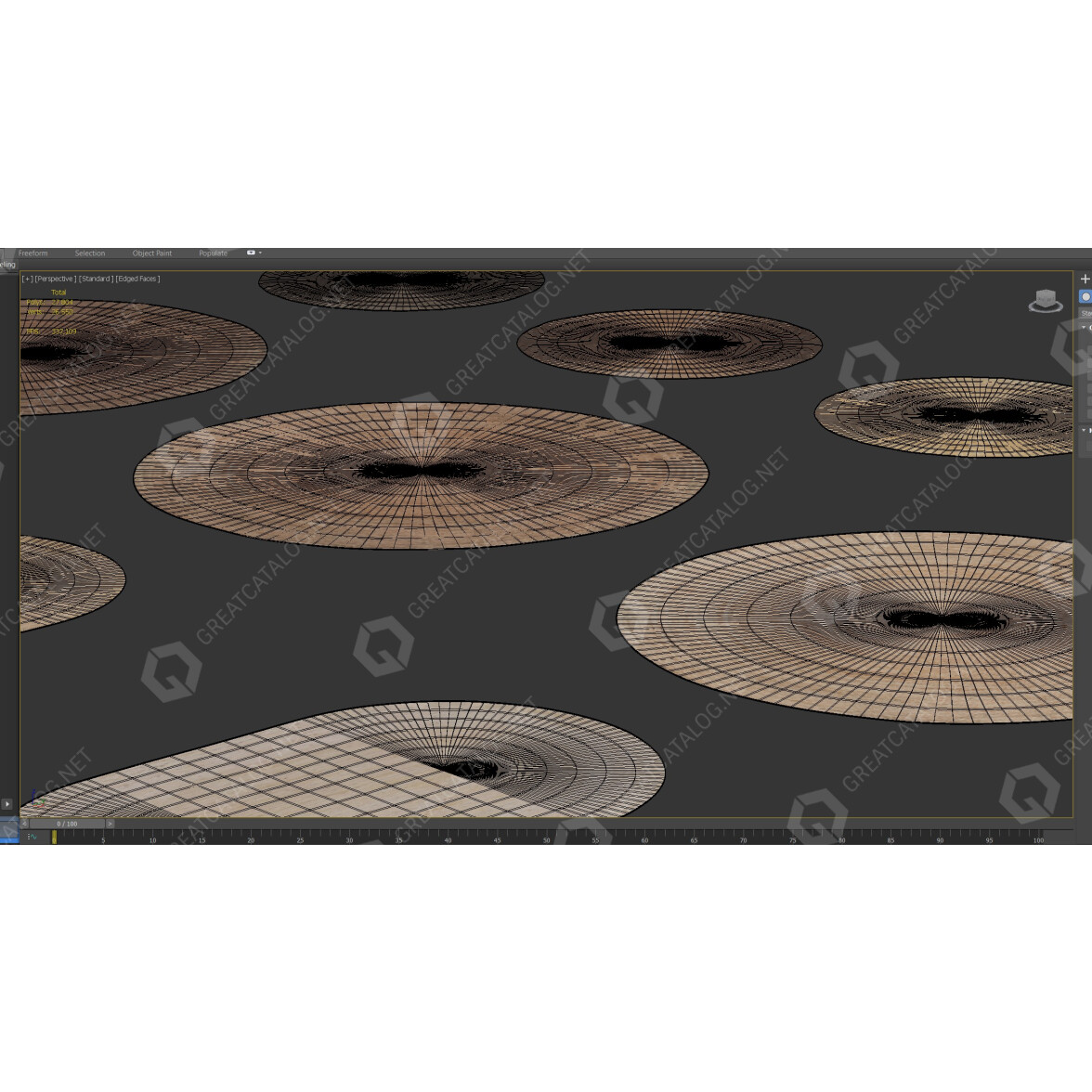 Carpets Jysk Jute Set 01 3D model - GreatCatalog 40066