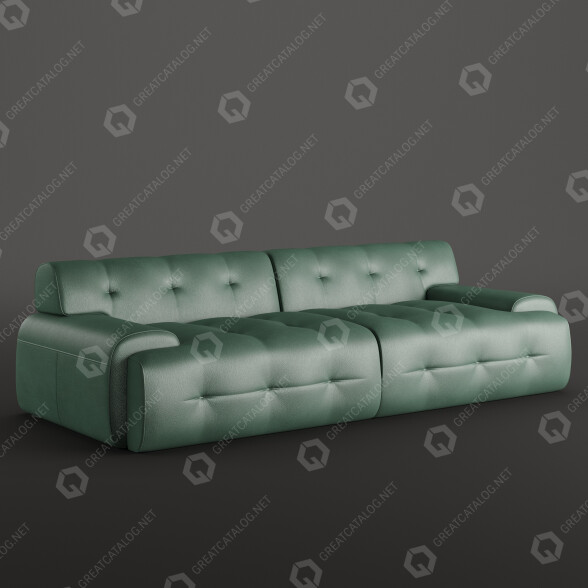 Sofa Roche Bobois Blogger 3 3D model - GreatCatalog 40160