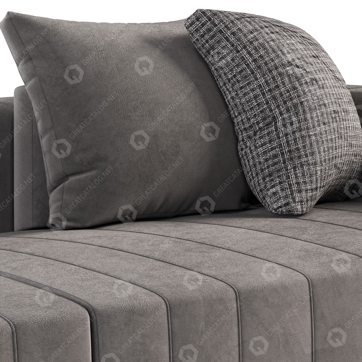 Sofa Minotti Freeman Tailor 3D model - GreatCatalog 40303