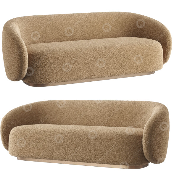 Sofa Eichholtz Brice 3D model - GreatCatalog 40619