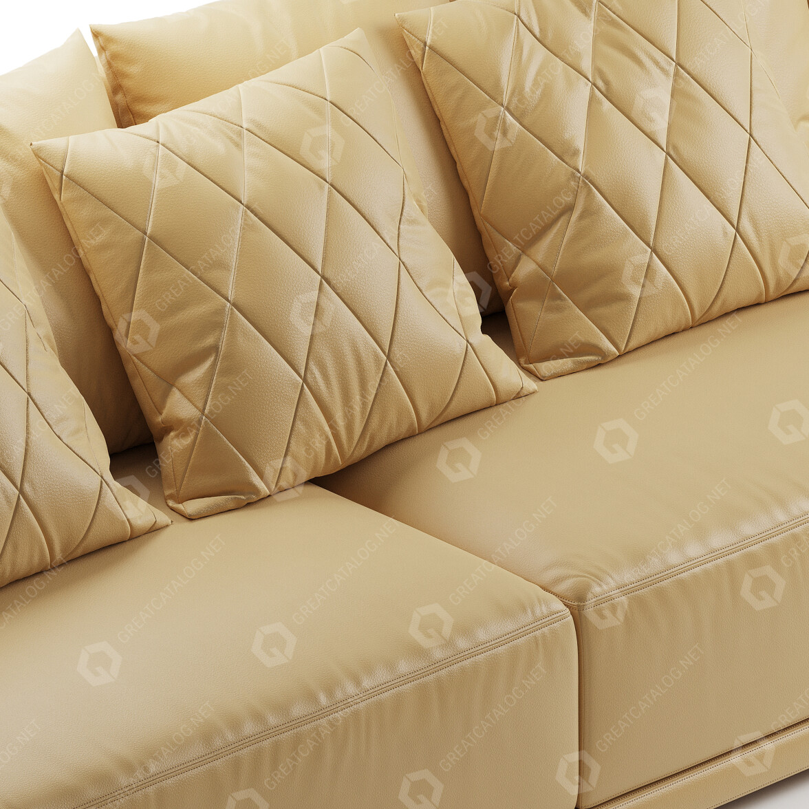 Sofa Alberta Audrey 3D model - GreatCatalog 40882