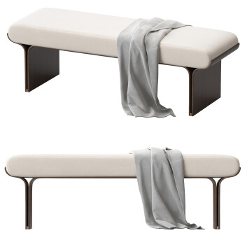Bench Gallotti&Radice Stami Bench 3D model - GreatCatalog 36380