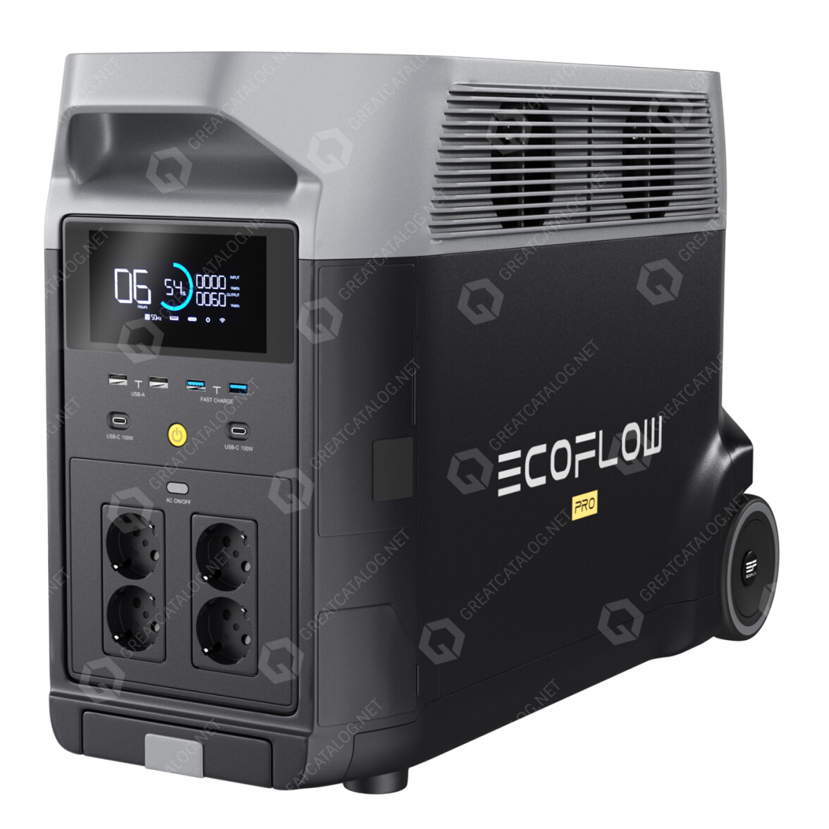 Charging Station EcoFlow Delta Pro 3D model - GreatCatalog 40953