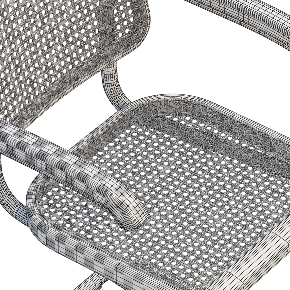 Chairs Cesca B32 by Marcel Breuer 3D model - GreatCatalog 41213