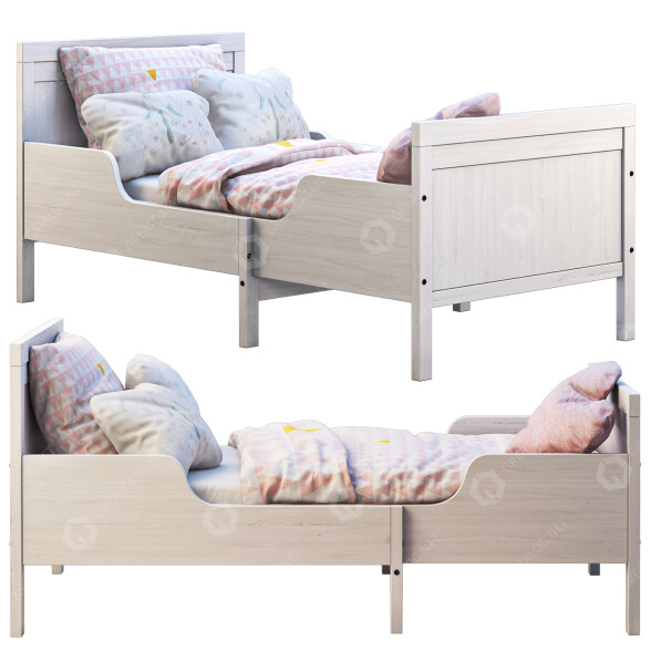 Bed IKEA Sundvik 3D model・Download 3D models・Great Catalog - GreatCatalog 41501