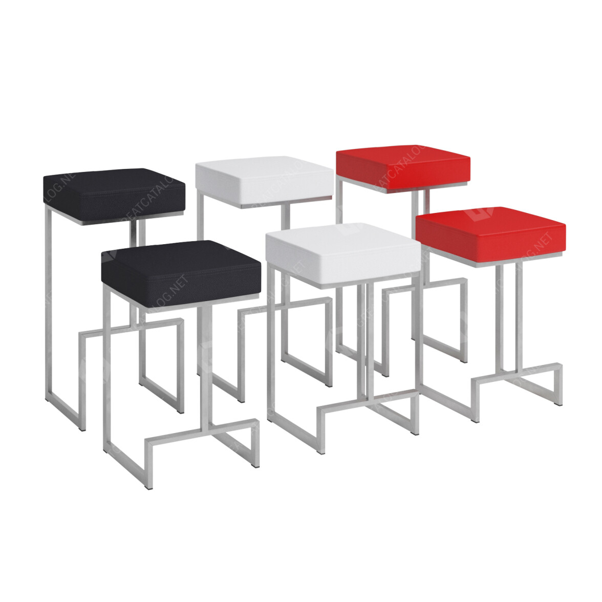 Bar Stools Zuo Modern Darwen 3D model・Download 3D models
