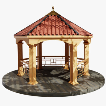 Gazebo 3D models - GreatCatalog