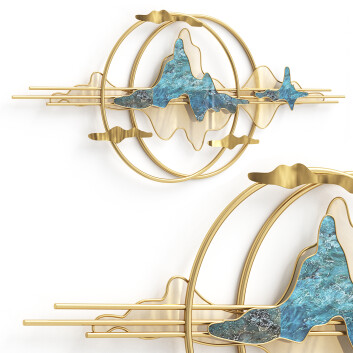 Metal wall art 3D models - GreatCatalog