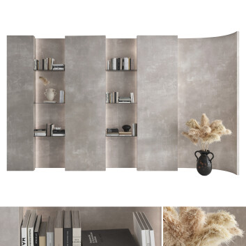 Decorative bookcase 3D models - GreatCatalog