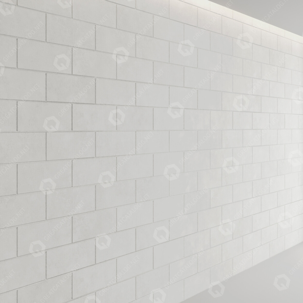 Bricks Block Wall Set 03 3D model - GreatCatalog 42383