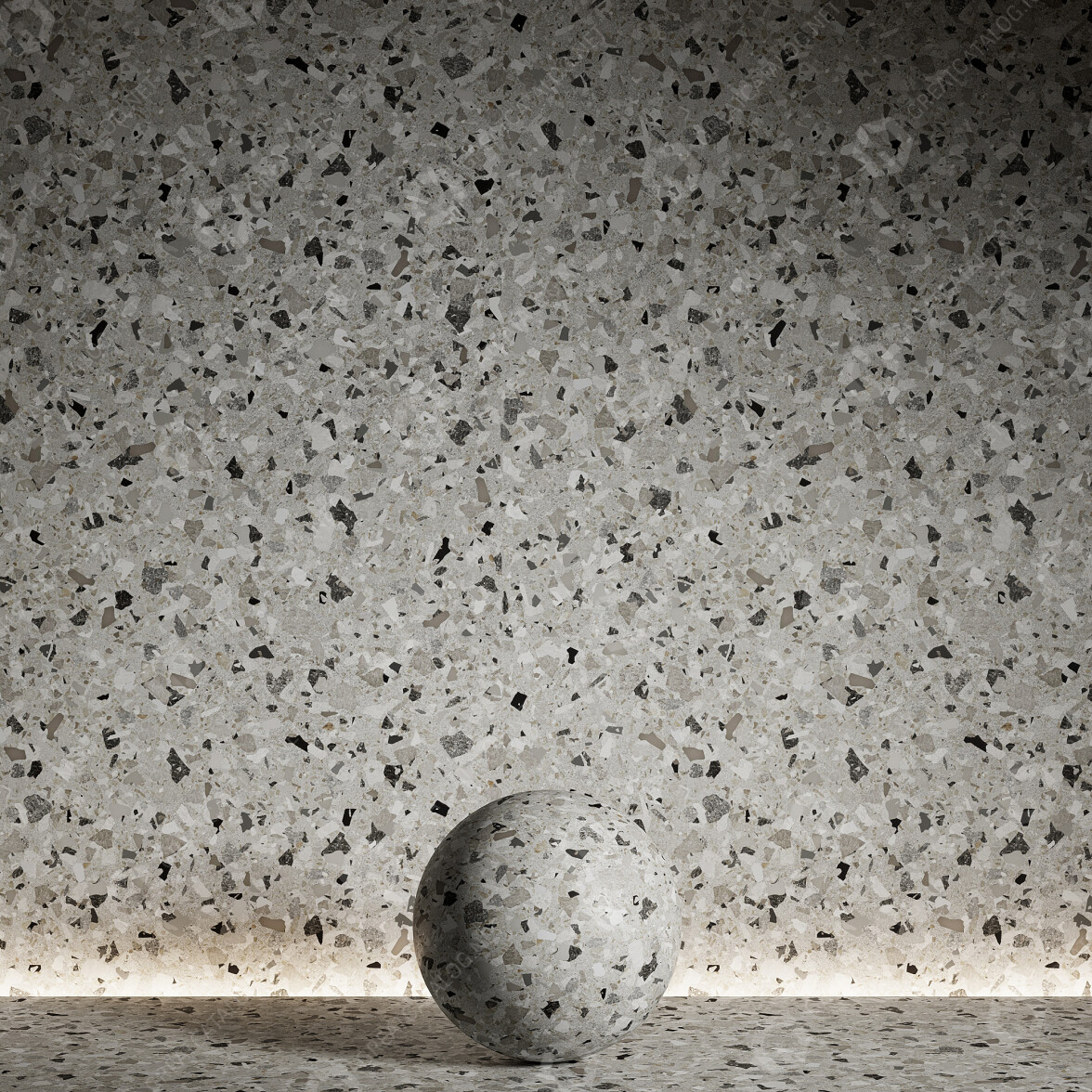 Stone Terrazzo Material Pbr Seamless 3D model - GreatCatalog 42430
