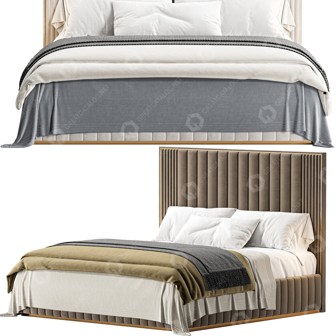 Bed Abdial 3D model・Download 3D models・Great Catalog - GreatCatalog 42576