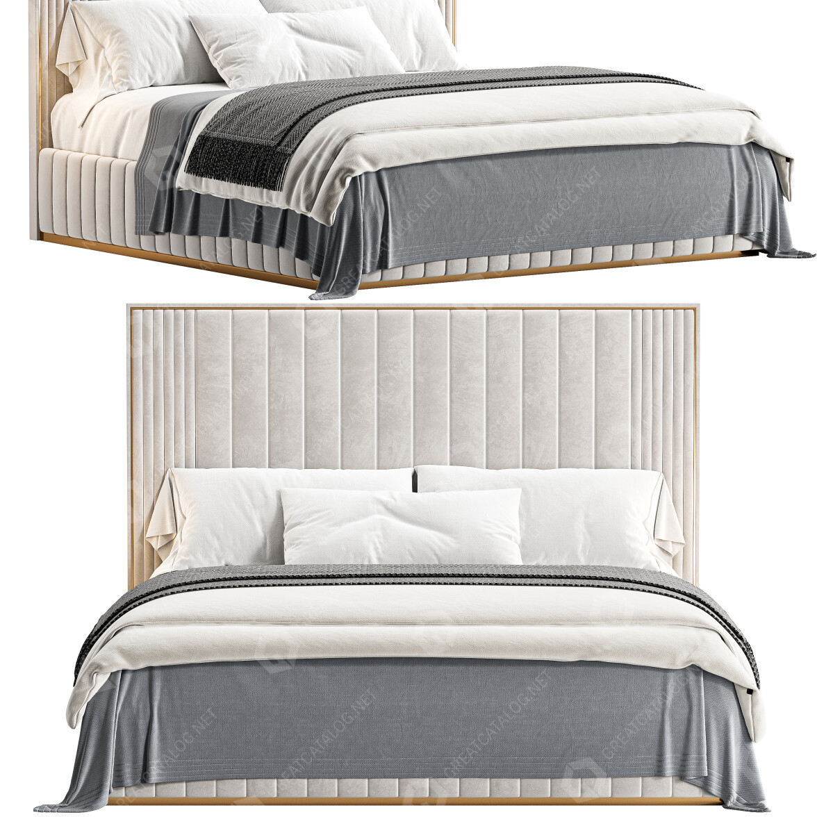 Bed Abdial 3D model・Download 3D models・Great Catalog - GreatCatalog 42576