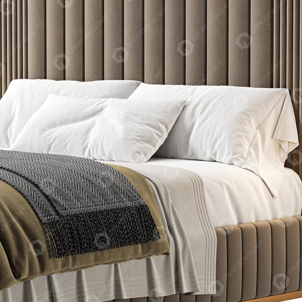 Bed Abdial 3D model・Download 3D models・Great Catalog - GreatCatalog 42576