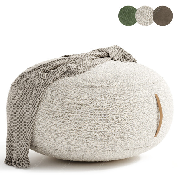 Pouf Hubsch Mochi 3D model・Download 3D models・Great Catalog ...