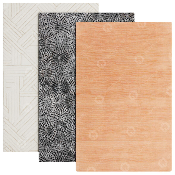 Carpets Set 077 3D model・Download 3D models・Great Catalog ...