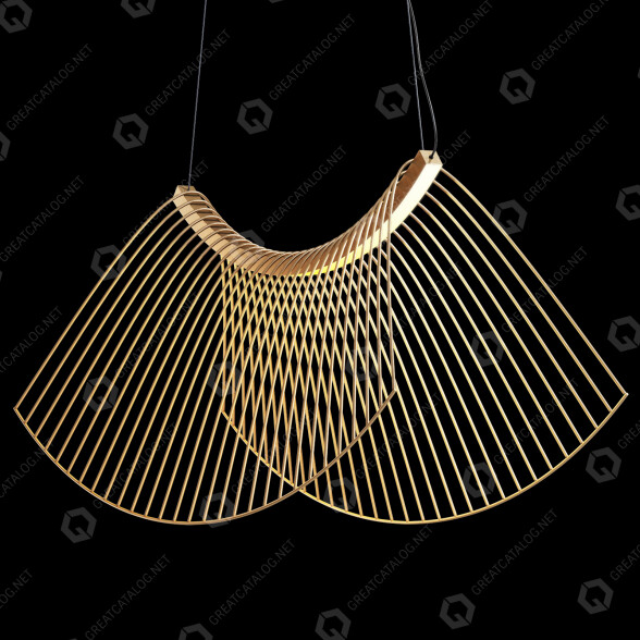 Pendant Lamp Roche Bobois Parabola 3D model - GreatCatalog 43386