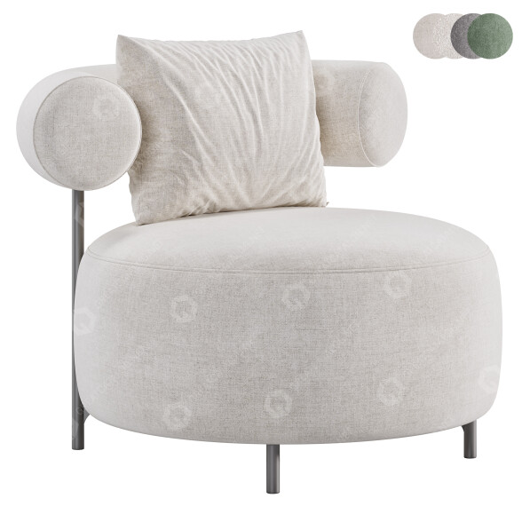 Armchair Bon Bon 3D model・Download 3D models・Great Catalog ...