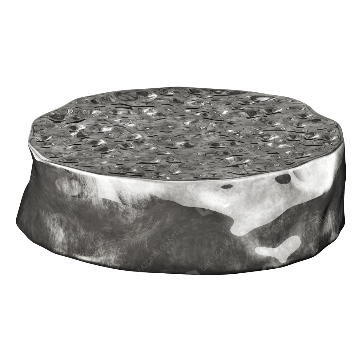 Cocktail and Pedestal Tables Roche Bobois Silver Tree 3D model ...