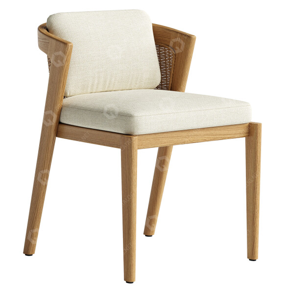 Chair Restoration Hardware Malta 3D model - GreatCatalog 43627