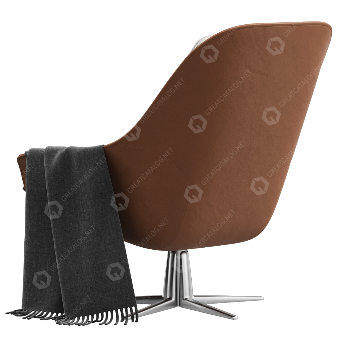 Armchair Flexform Sveva 3D model・Download 3D models