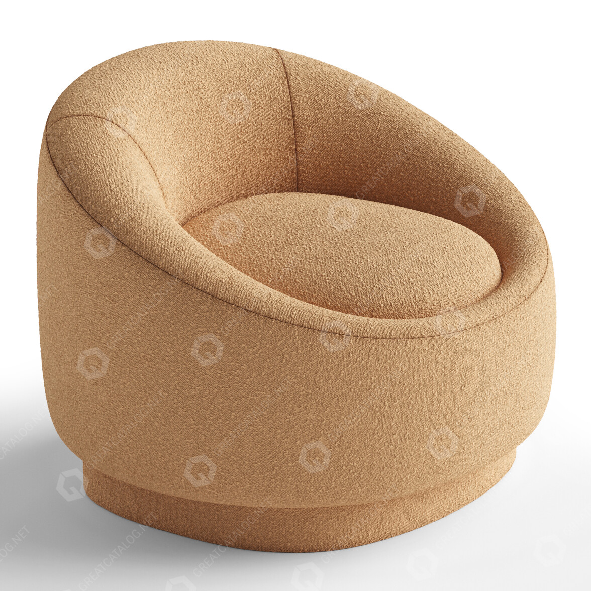 Armchair Pierre Frey Berlin 3D model - GreatCatalog 43855