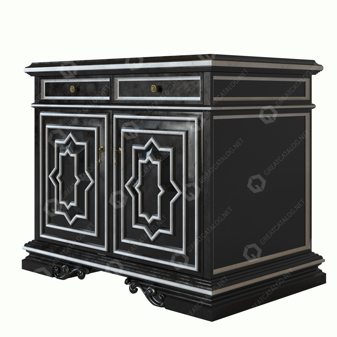 Sideboard Ebanista Mallorca 3D model・Download 3D models