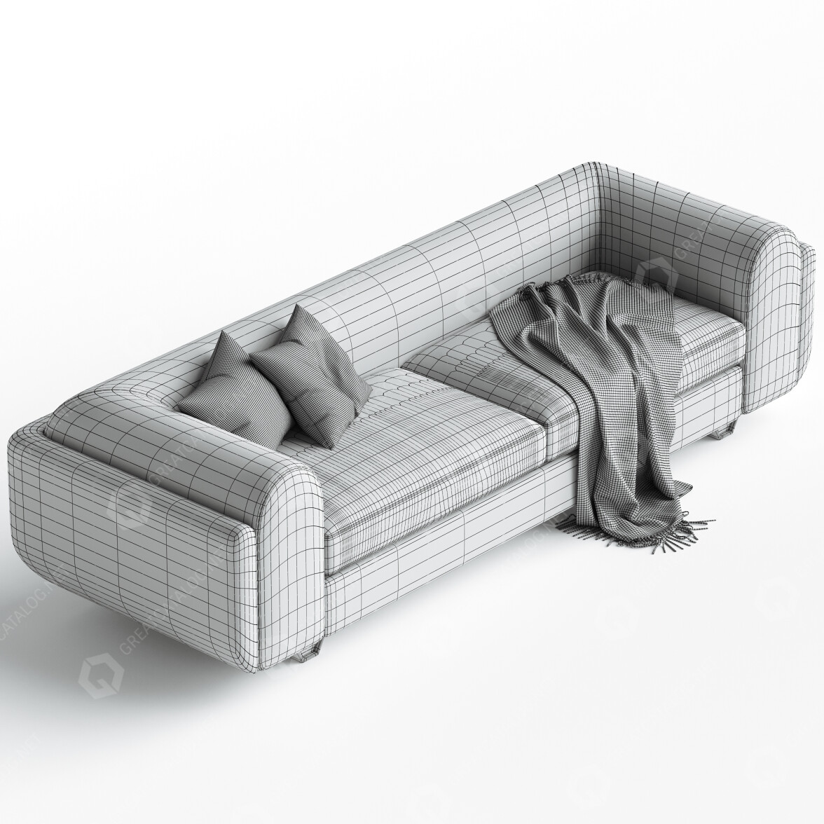 Sofa Invisible Collection Eileen 3D model - GreatCatalog 43998