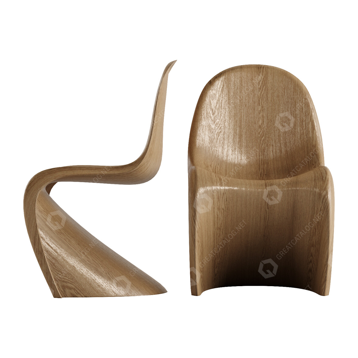 Chair Vitra Panto 3D model・Download 3D models・Great Catalog ...