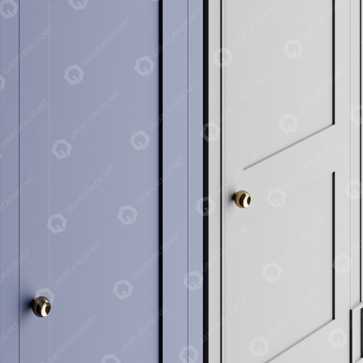 Doors Set 004 3D model・Download 3D models・Great Catalog - GreatCatalog 44363