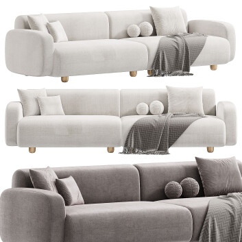 3D Modell Sofa Nube Italia Pacific Coast