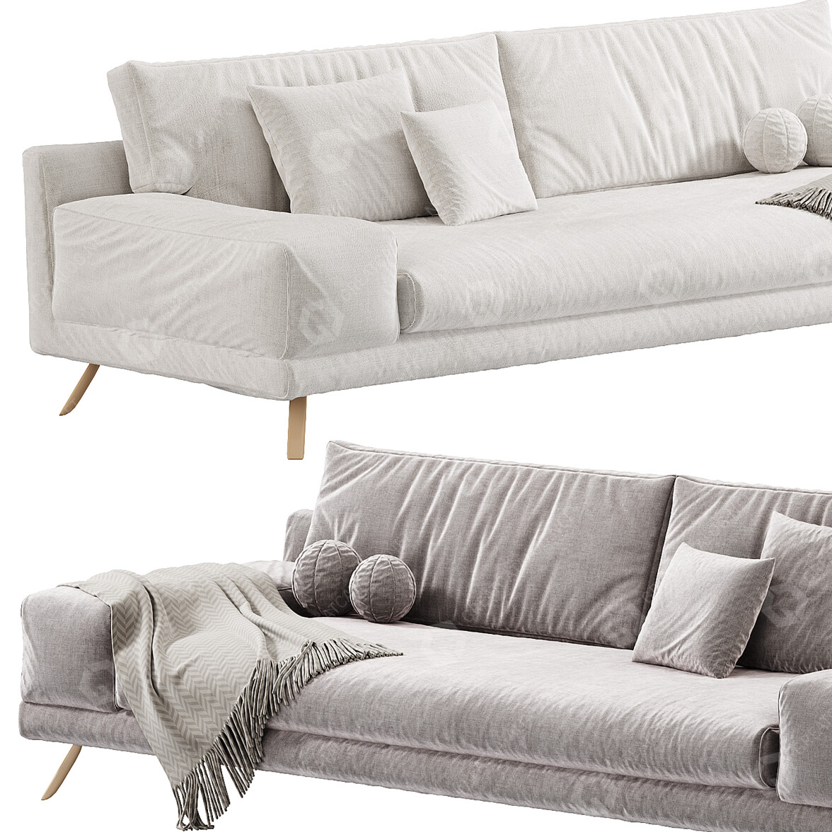 Sofa Kooku Ian 3D model・Download 3D models・Great Catalog - GreatCatalog 44451