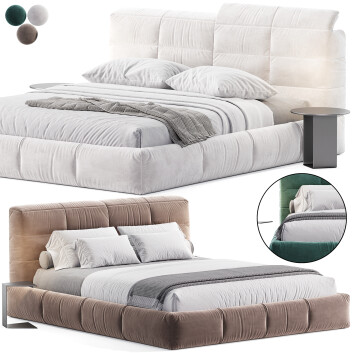 Double Beds Ditre Italia 3D Models for Interior Design and Architecture