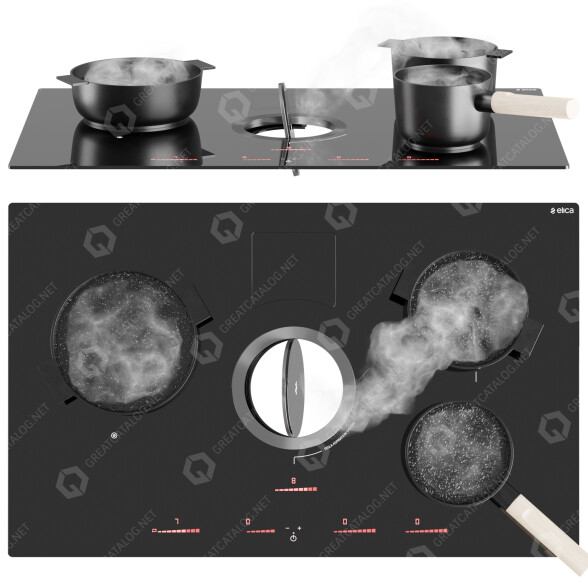 Hob Elica Nikolatesla Switch 3D model - GreatCatalog 44510