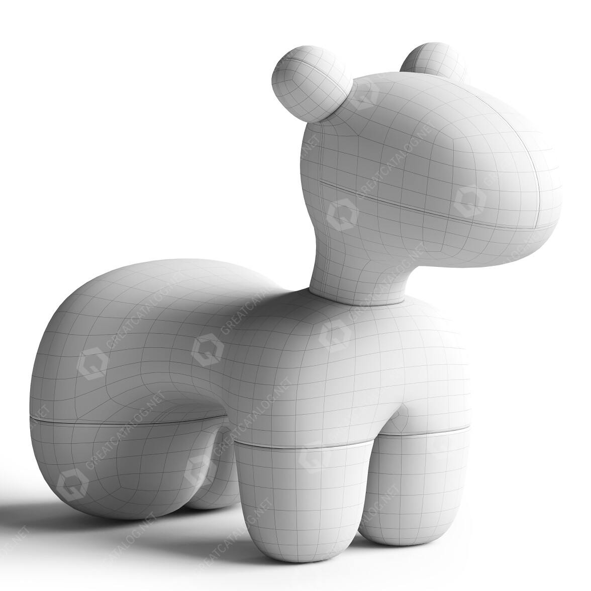 Kids Chair Pony by Eero Aarnio 3D model - GreatCatalog 44571