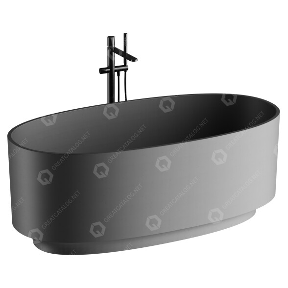 Bathtub Inbani Arc 3D model・Download 3D models・Great Catalog - GreatCatalog 44687