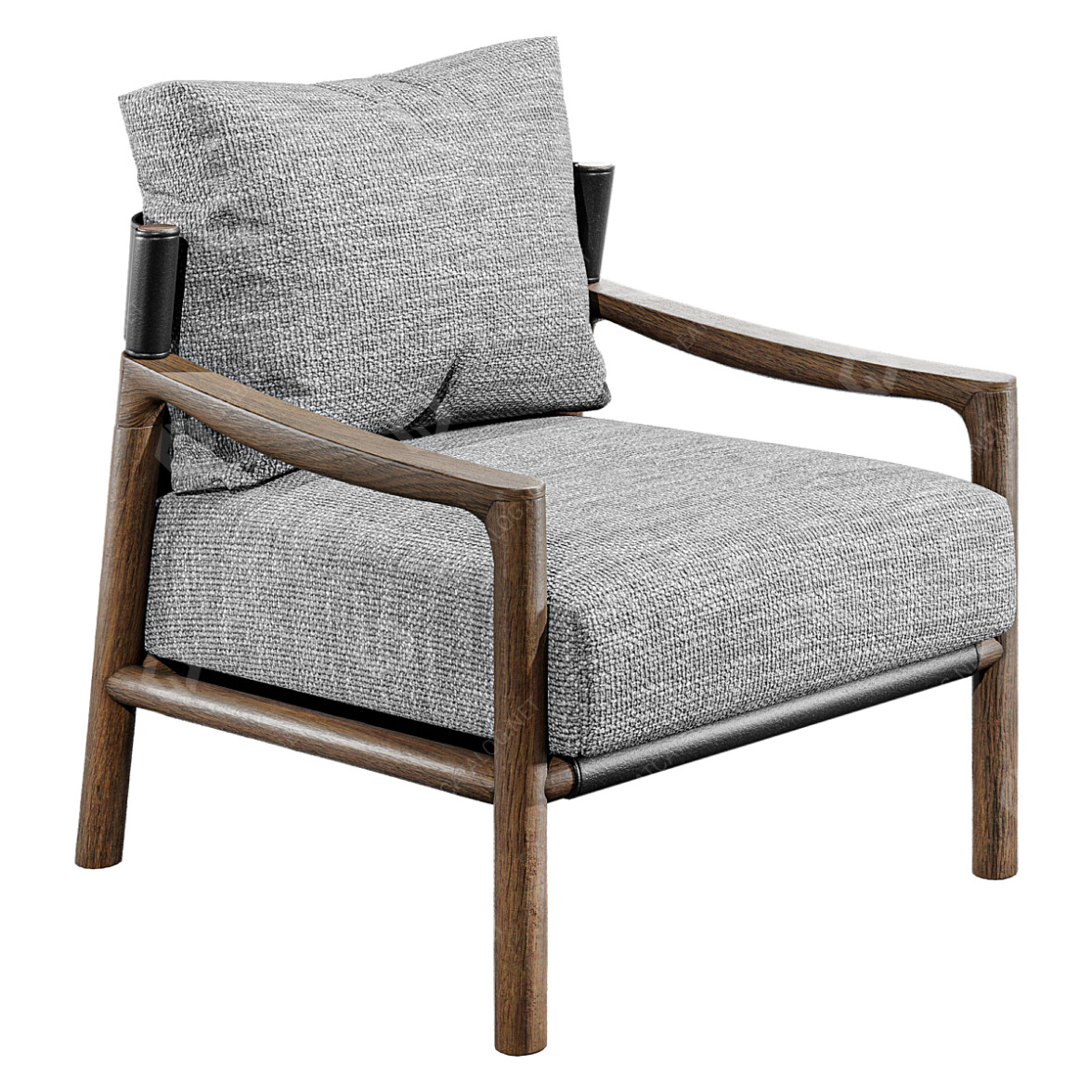 Armchair Porada Vera 3D model - GreatCatalog 44710