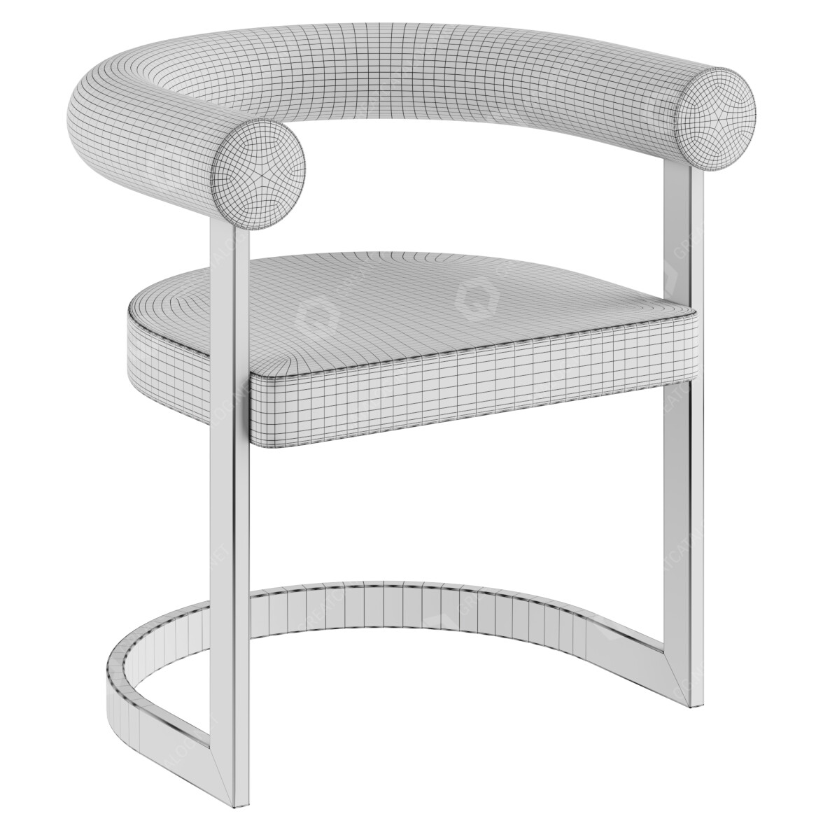 Chair Ronda Design Dharma 3D model - GreatCatalog 44798