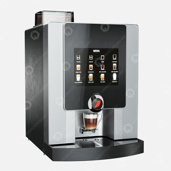 Coffee Machine Nescafe Combi Roast & Ground Coffee Solution 3D model - GreatCatalog 44814