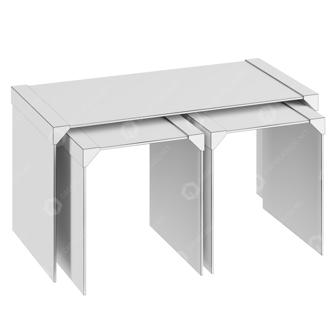 Coffee Tables Gallotti&Radice T35R 3D model - GreatCatalog 44991