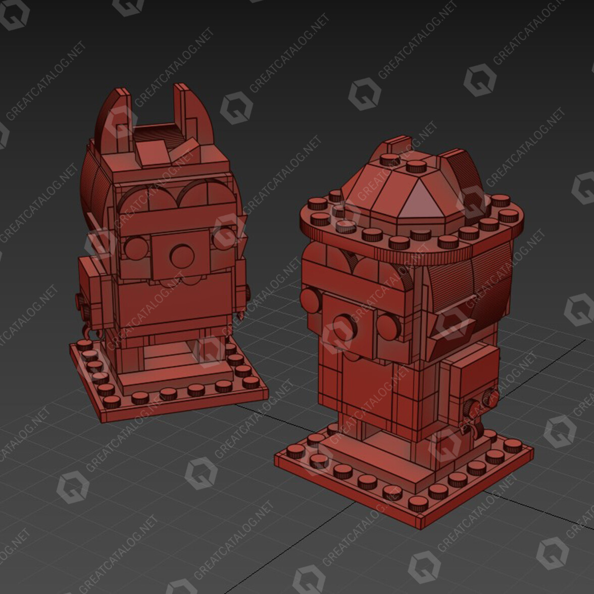 Toys Lego Chip and Dale 3D model - GreatCatalog 45254