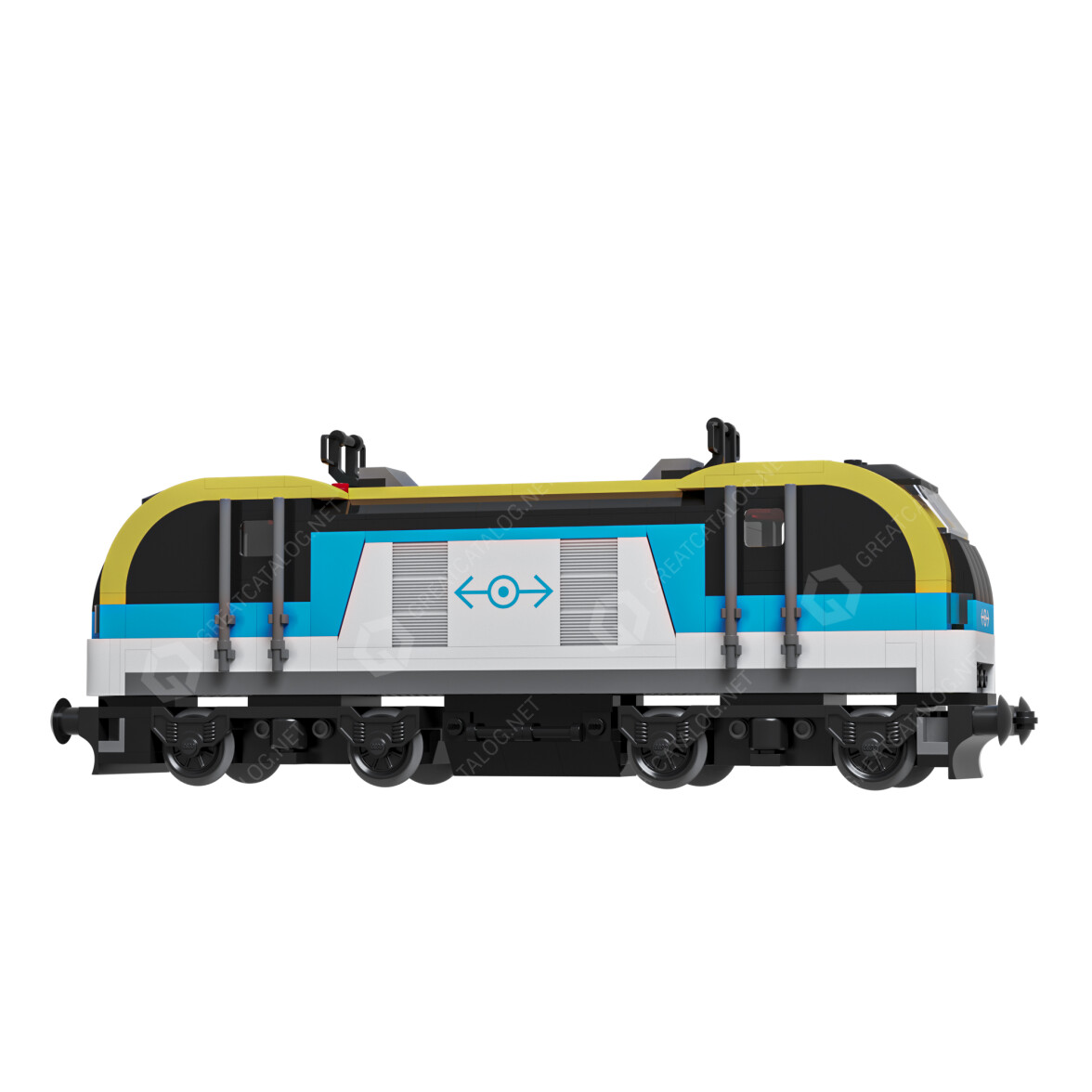 Toy Lego Freight Train 3D model #45262 | GreatCatalog
